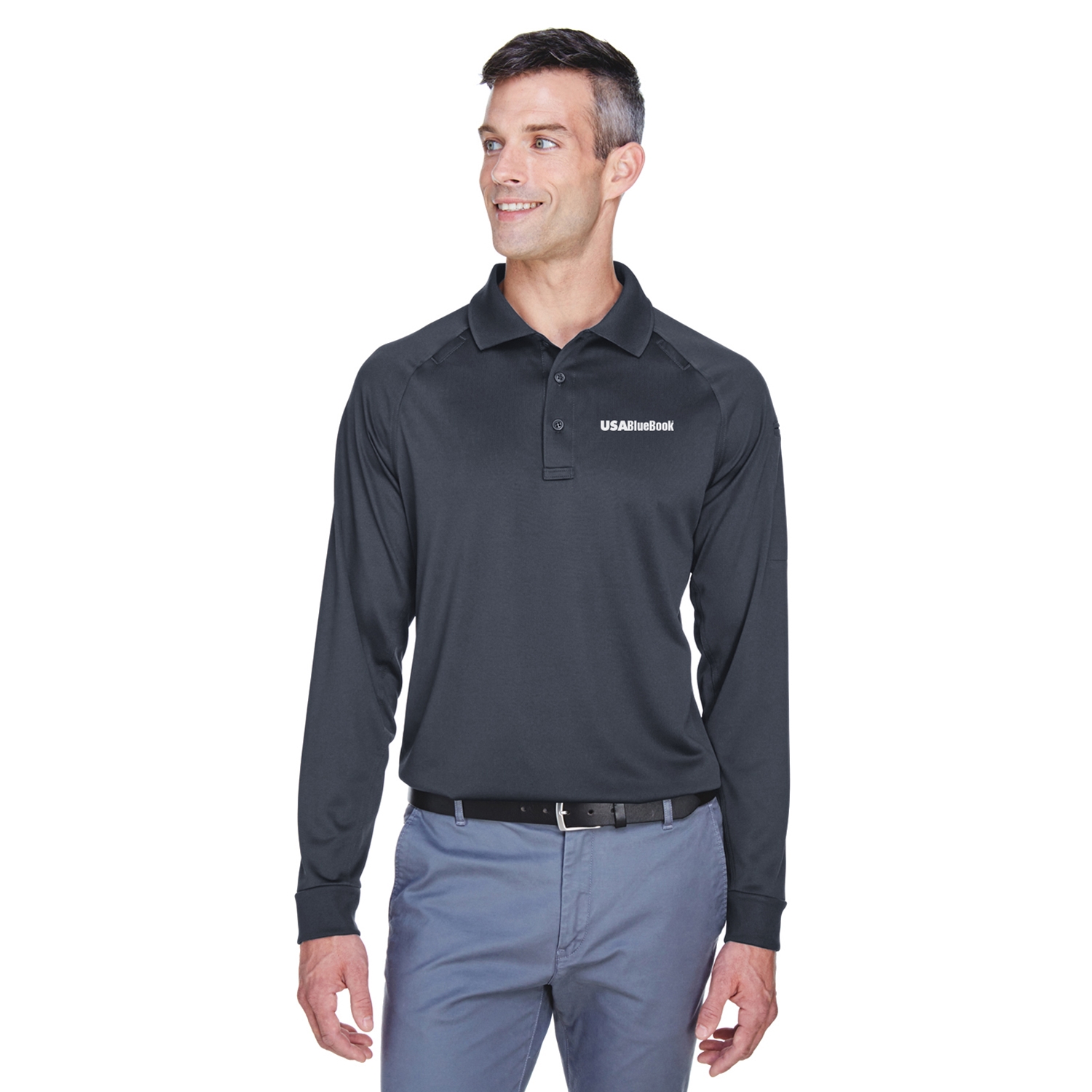 USABlueBook Company Store - HARRITON TACTICAL L/S PERFORMANCE POLO