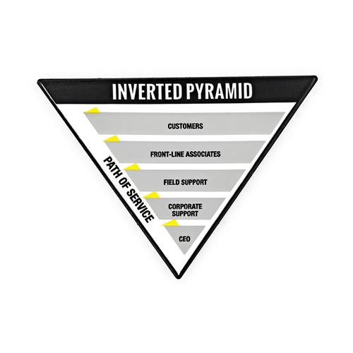 HD Supply Branded Merchandise Store - PIN - INVERTED PYRAMID - 1.5"